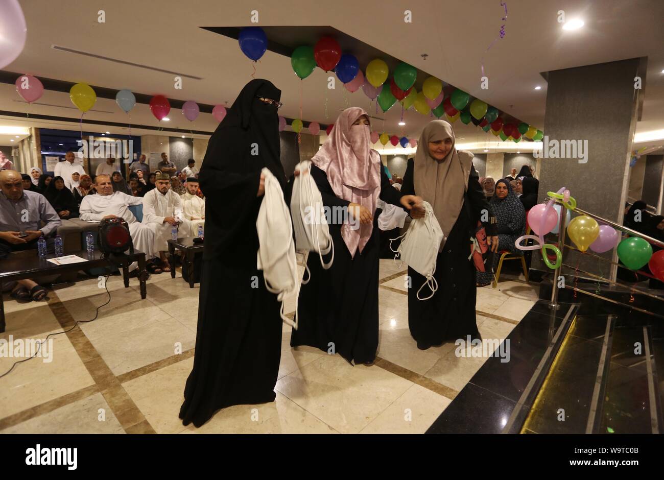 Mecca, Mecca, Saudi Arabia. 15th Aug, 2019. Palestinian Muslims ...