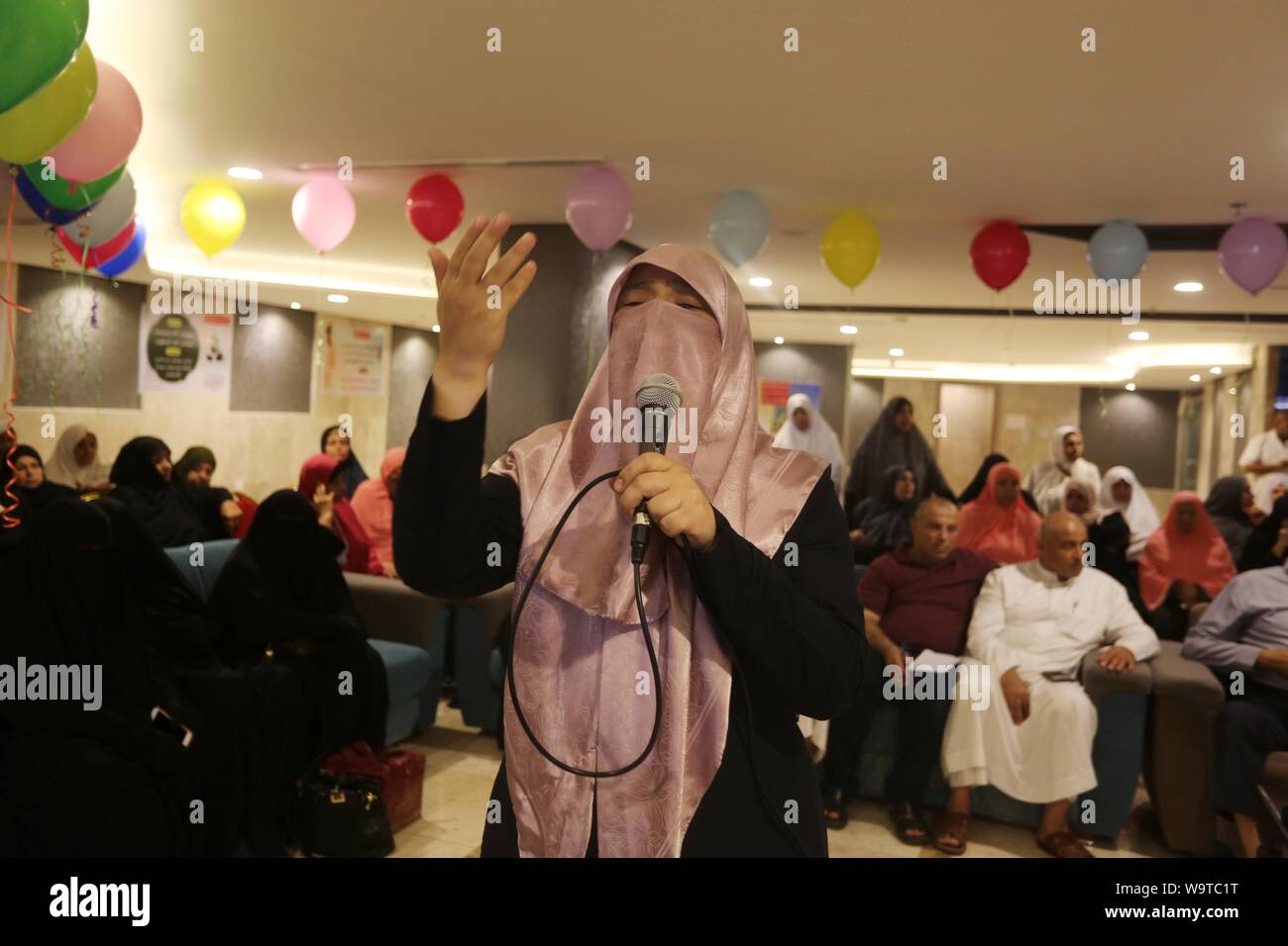 Mecca, Mecca, Saudi Arabia. 15th Aug, 2019. Palestinian Muslims ...