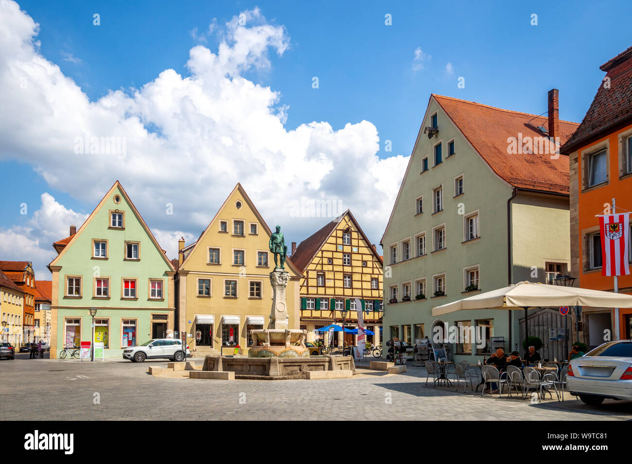 Historical city of Weissenburg in Bavaria, Germany Stock Photo - Alamy