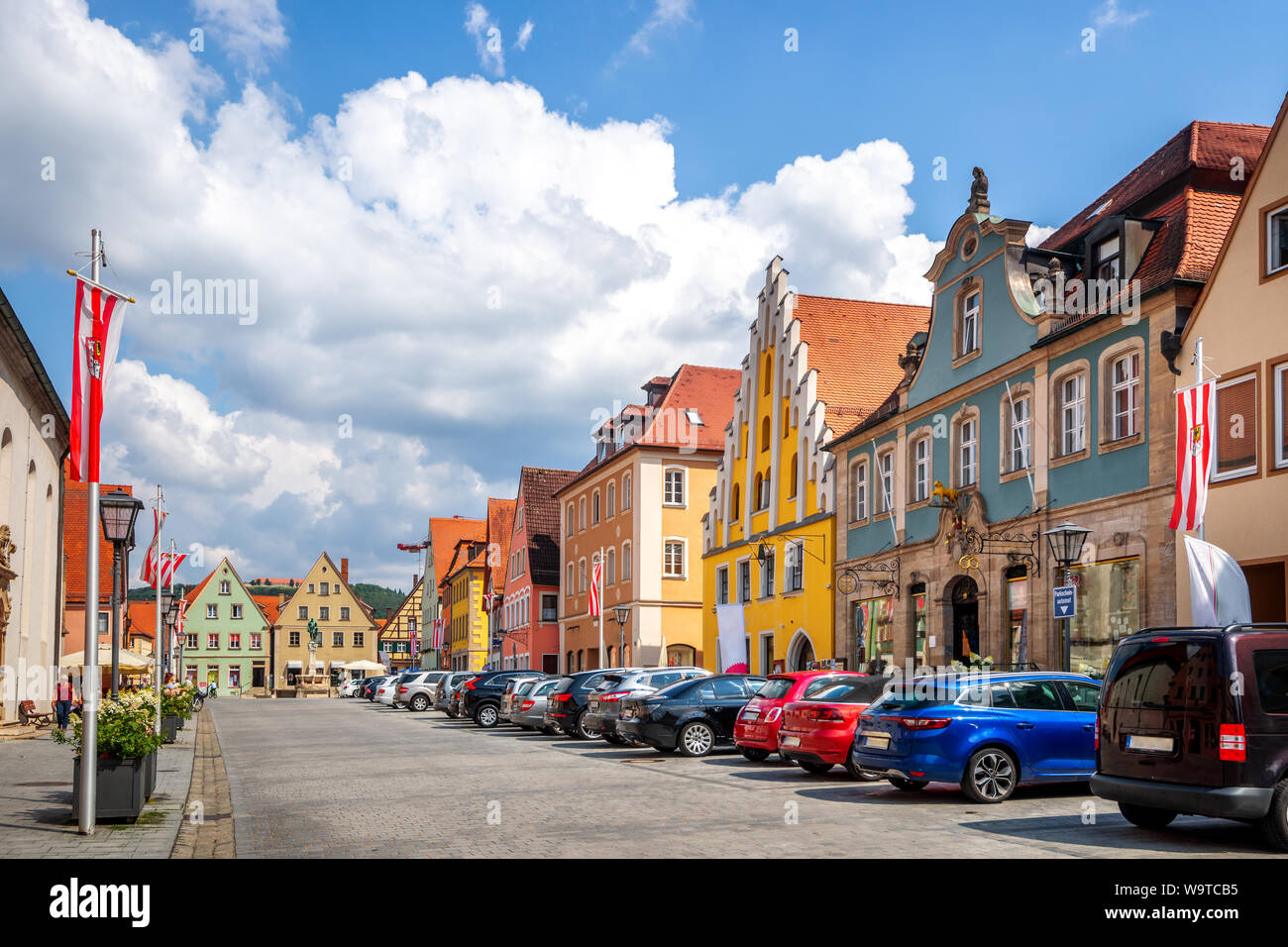 Historical city of Weissenburg in Bavaria, Germany Stock Photo - Alamy