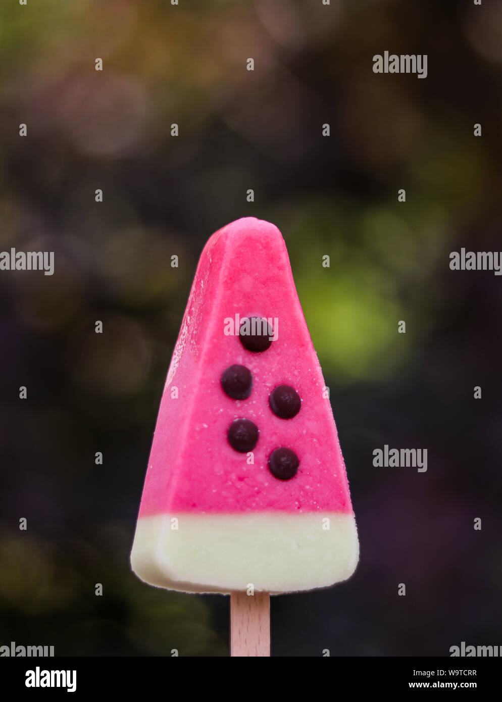 ice creamin the form of a piece of a watermelon Stock Photo - Alamy