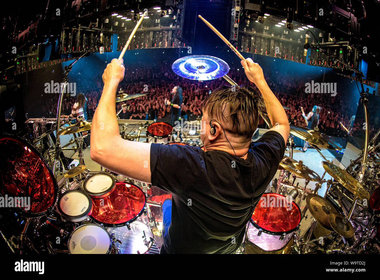 August 14 2019 Toronto Ontario Canada Drummer Ray Luzier Of An American Nu Metal Band Korn