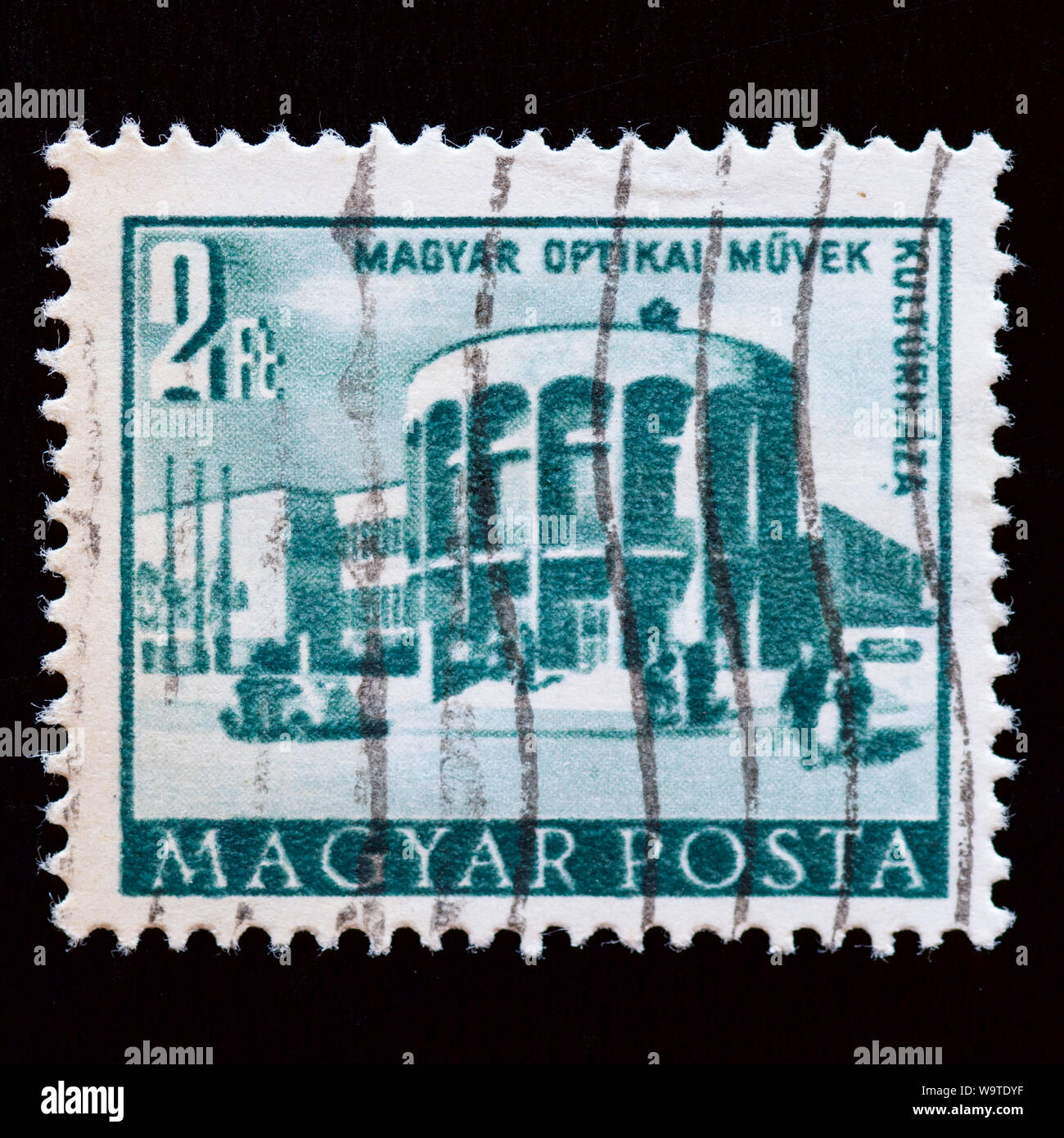 Hungary Postage Stamp - Buildings of the Five-Year-Plan in Budapest ...