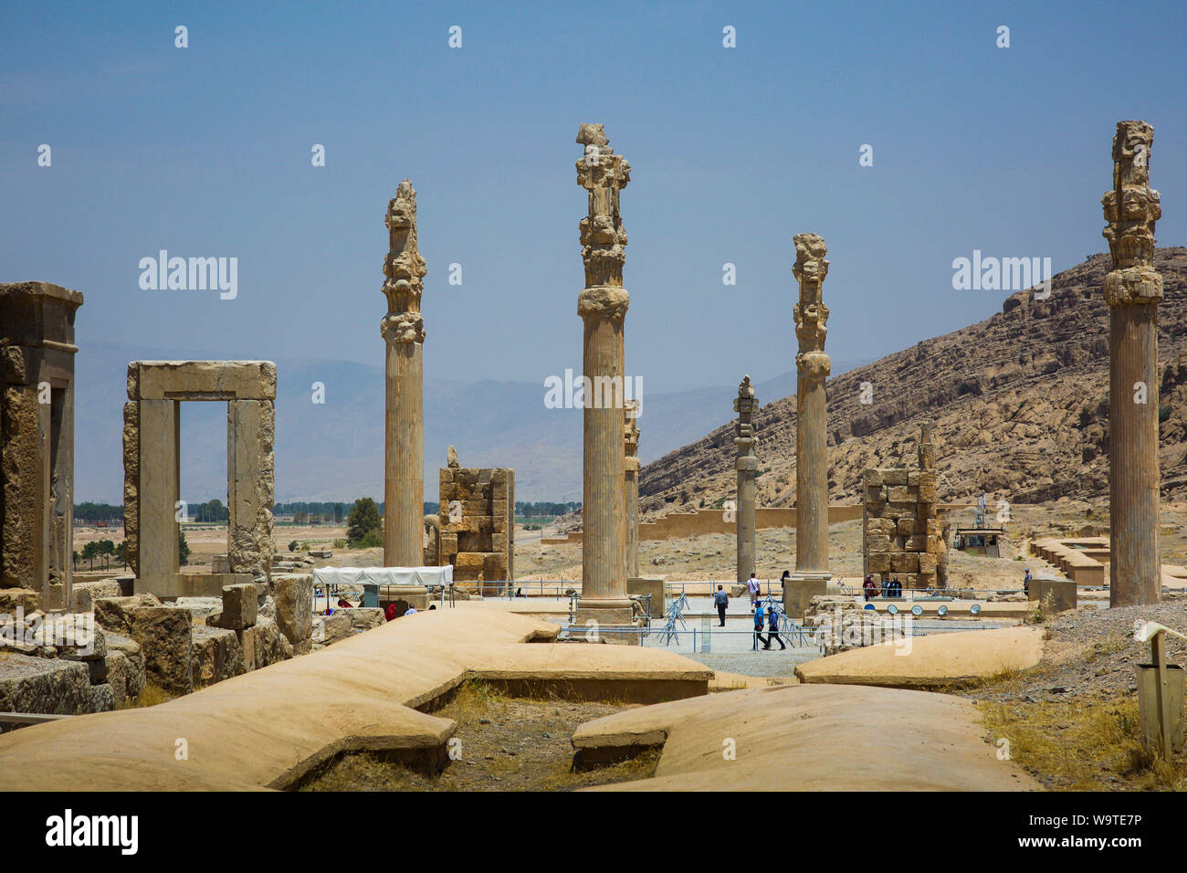 Persepolis ancient city ruins. Iran, Asia Stock Photo - Alamy