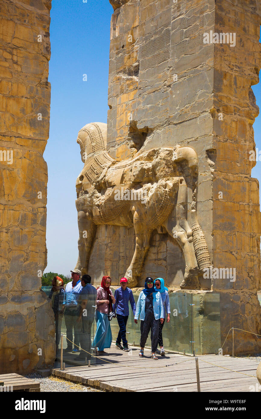 Persepolis gate of xerxes hi-res stock photography and images - Alamy