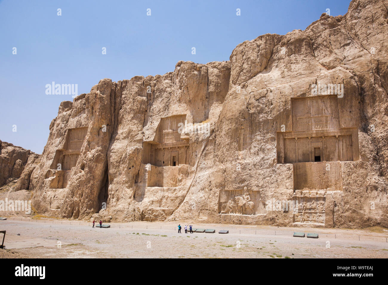 Tombs in a rocky cliff Stock Photo - Alamy