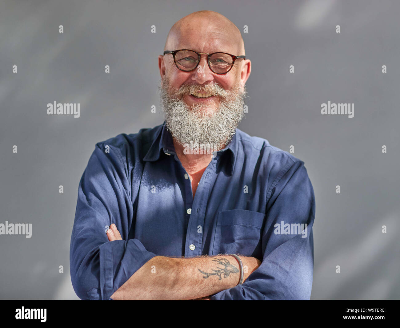 Edinburgh, Scotland, United Kingdom, 15 August 2019. Edinburgh International Book Festival ...