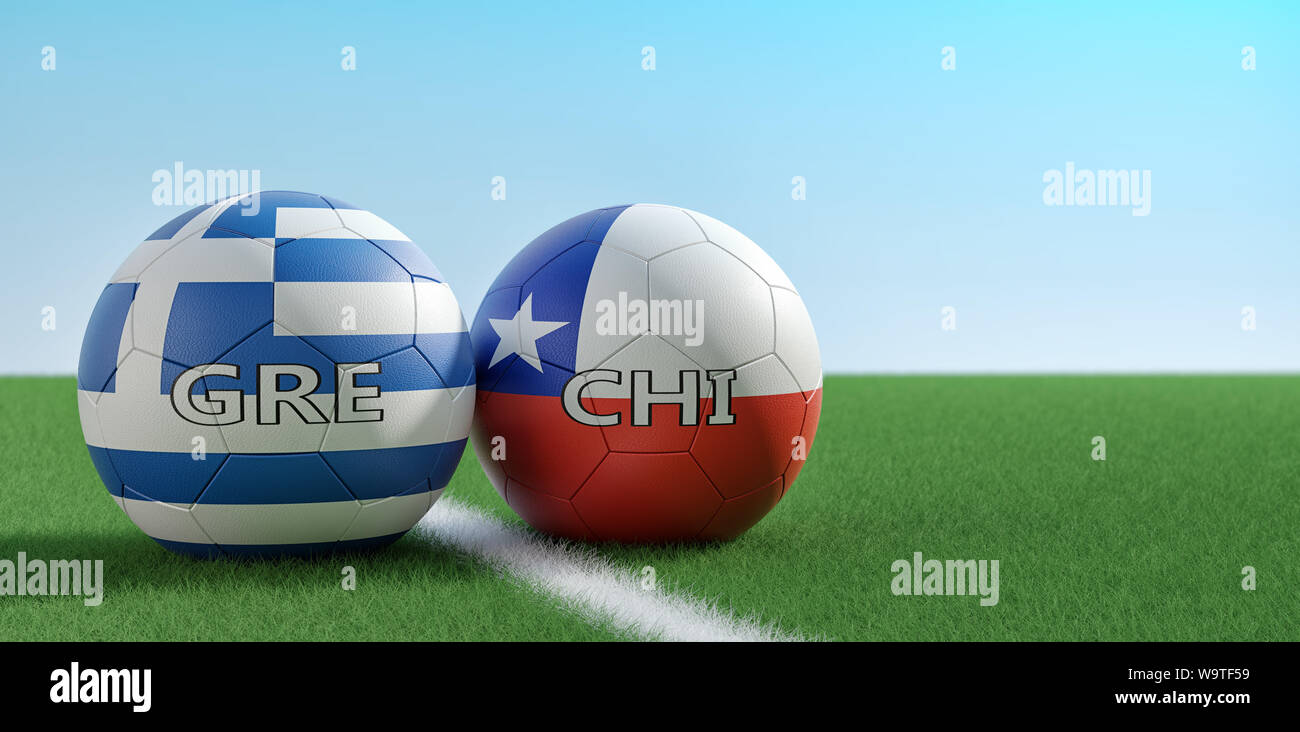 Chile vs greece hi-res stock photography and images - Alamy