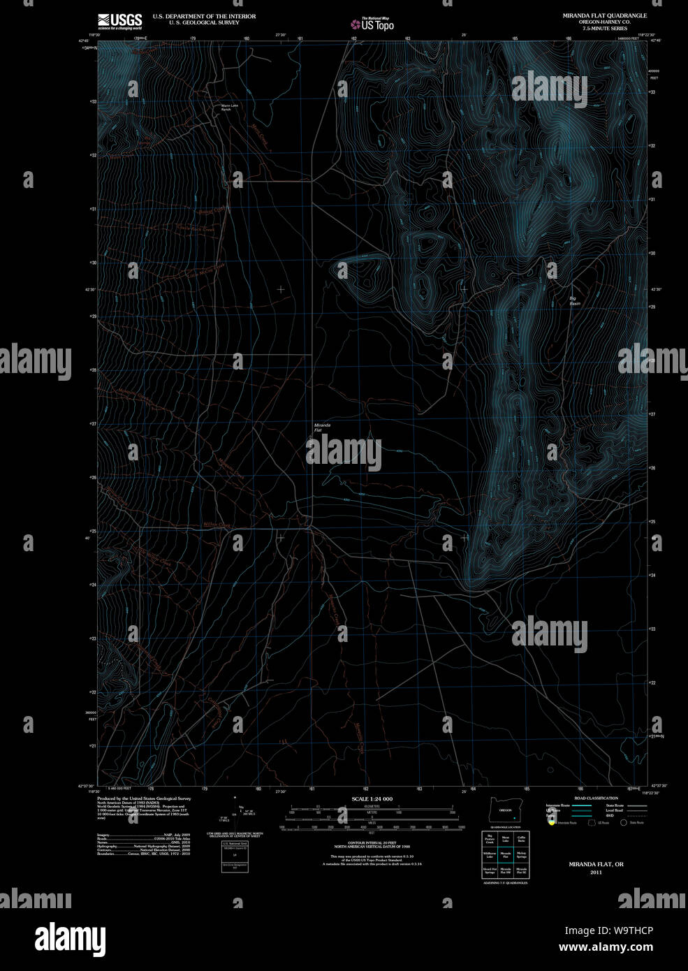 Map of miranda hi-res stock photography and images - Alamy