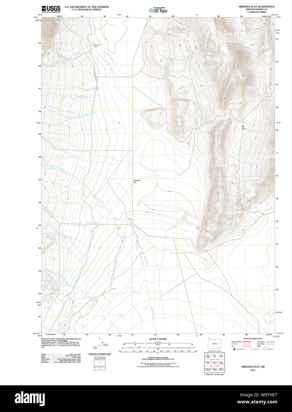 Miranda map hi-res stock photography and images - Alamy