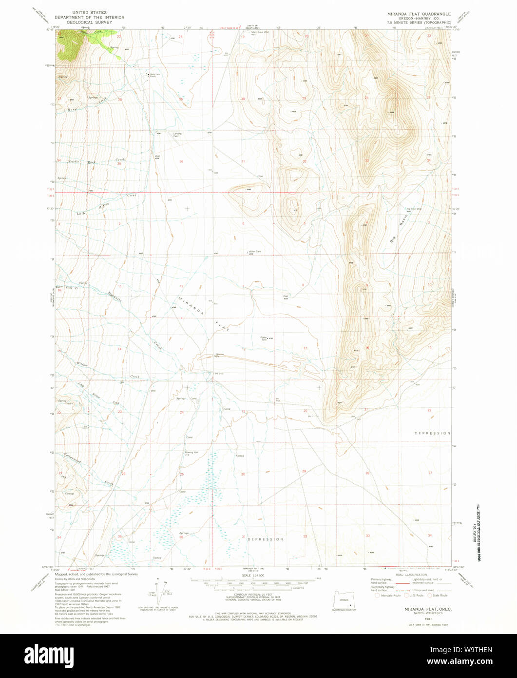 Map of miranda hi-res stock photography and images - Alamy