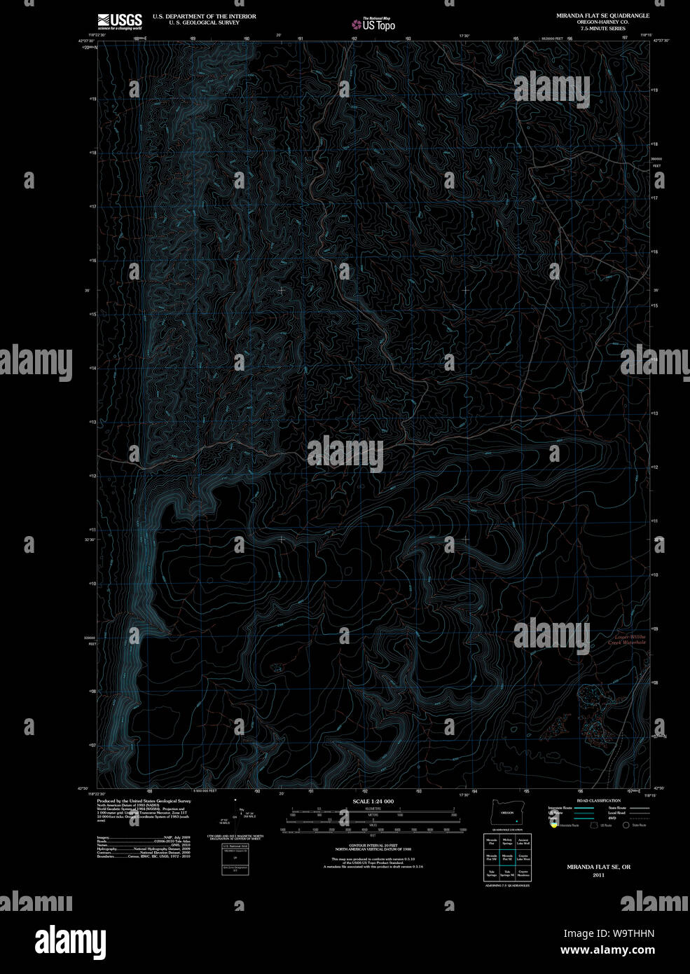 Map of miranda hi-res stock photography and images - Alamy