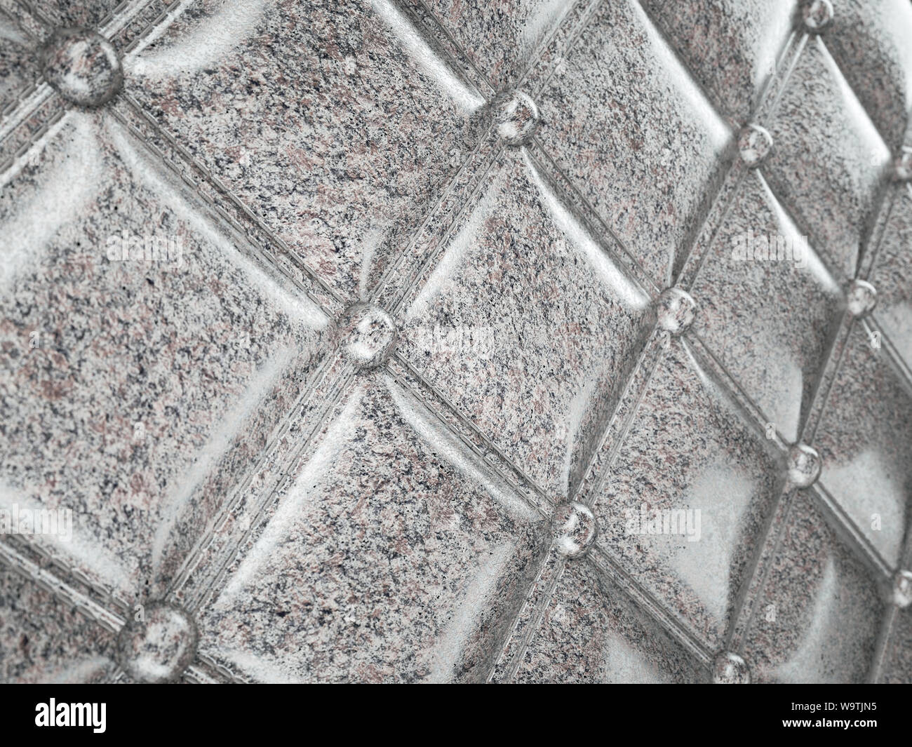 Granite stitched texture or background with bumps. 3d render, 3d ...