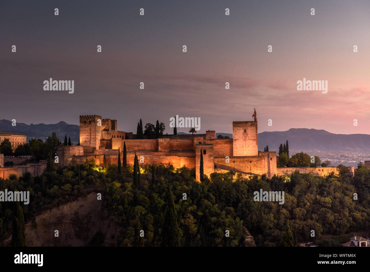 Alhambra palace exterior hi-res stock photography and images - Alamy