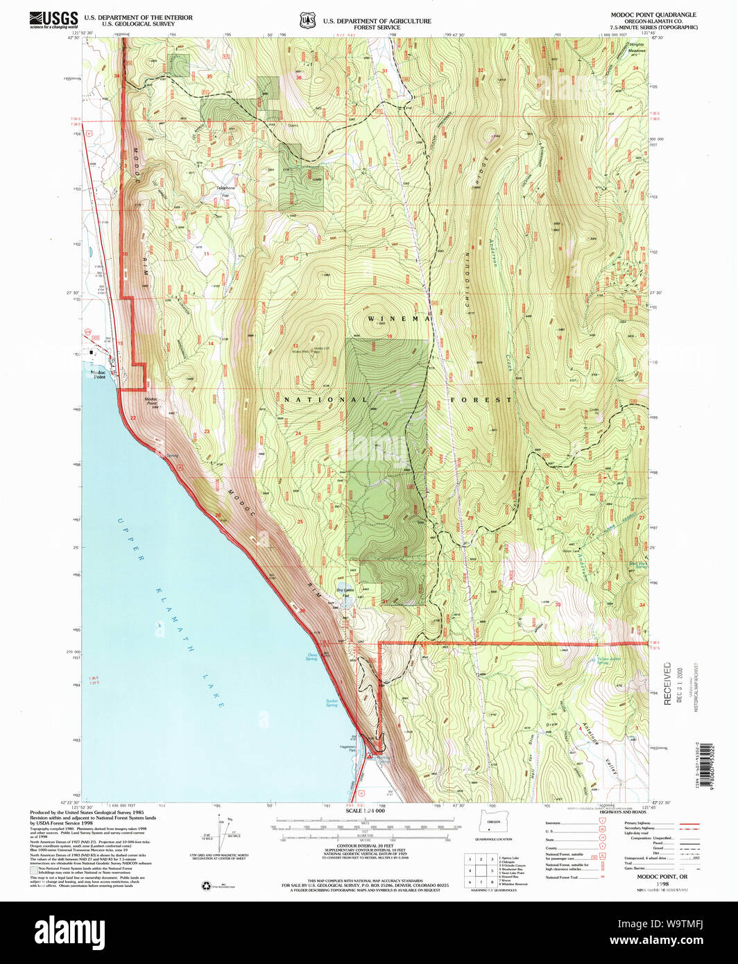 Modoc map hi-res stock photography and images - Alamy
