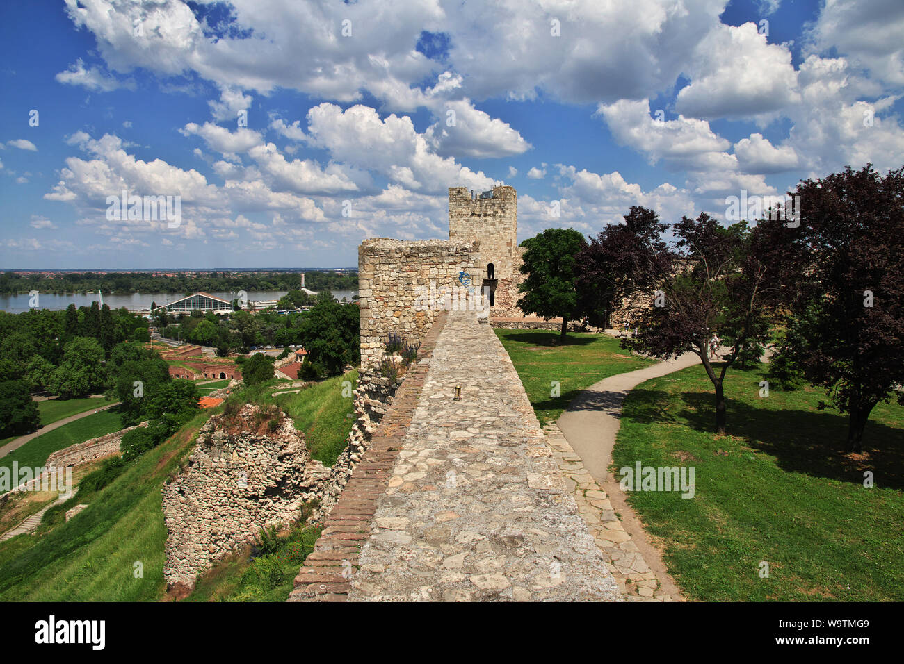 Castle in Belgrade city, Serbia Stock Photo - Alamy