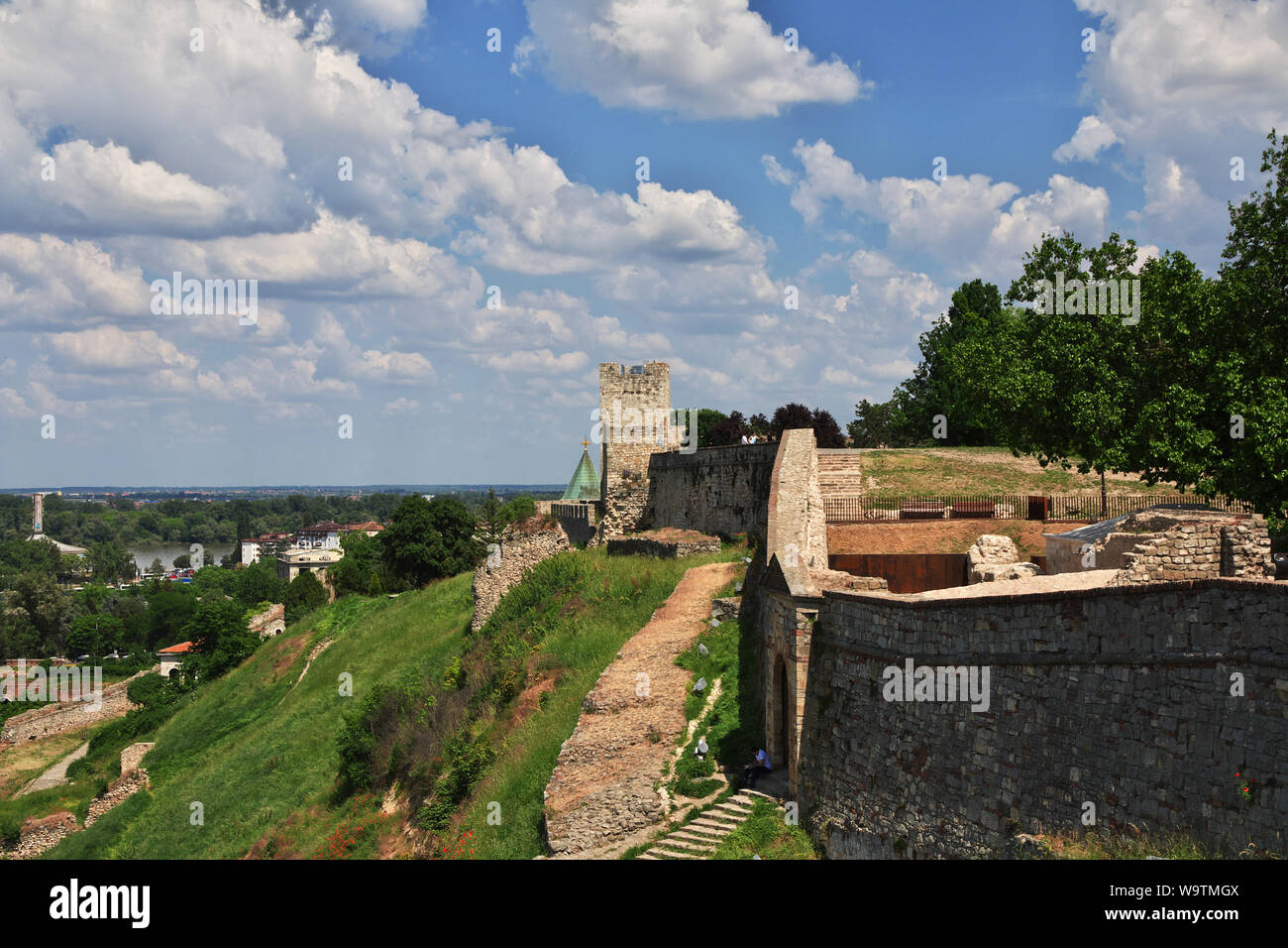 Castle in Belgrade city, Serbia Stock Photo - Alamy