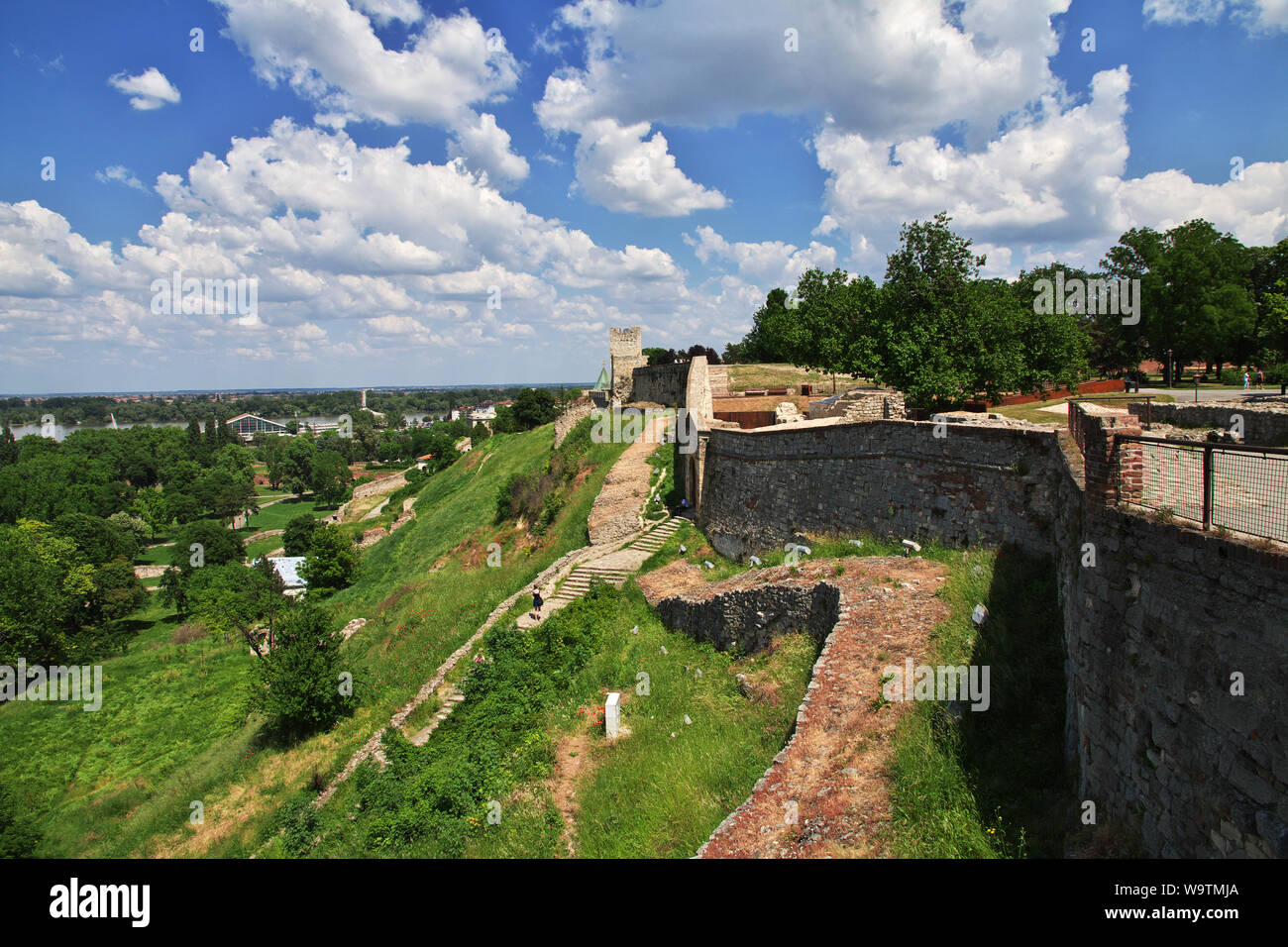 Castle in Belgrade city, Serbia Stock Photo - Alamy