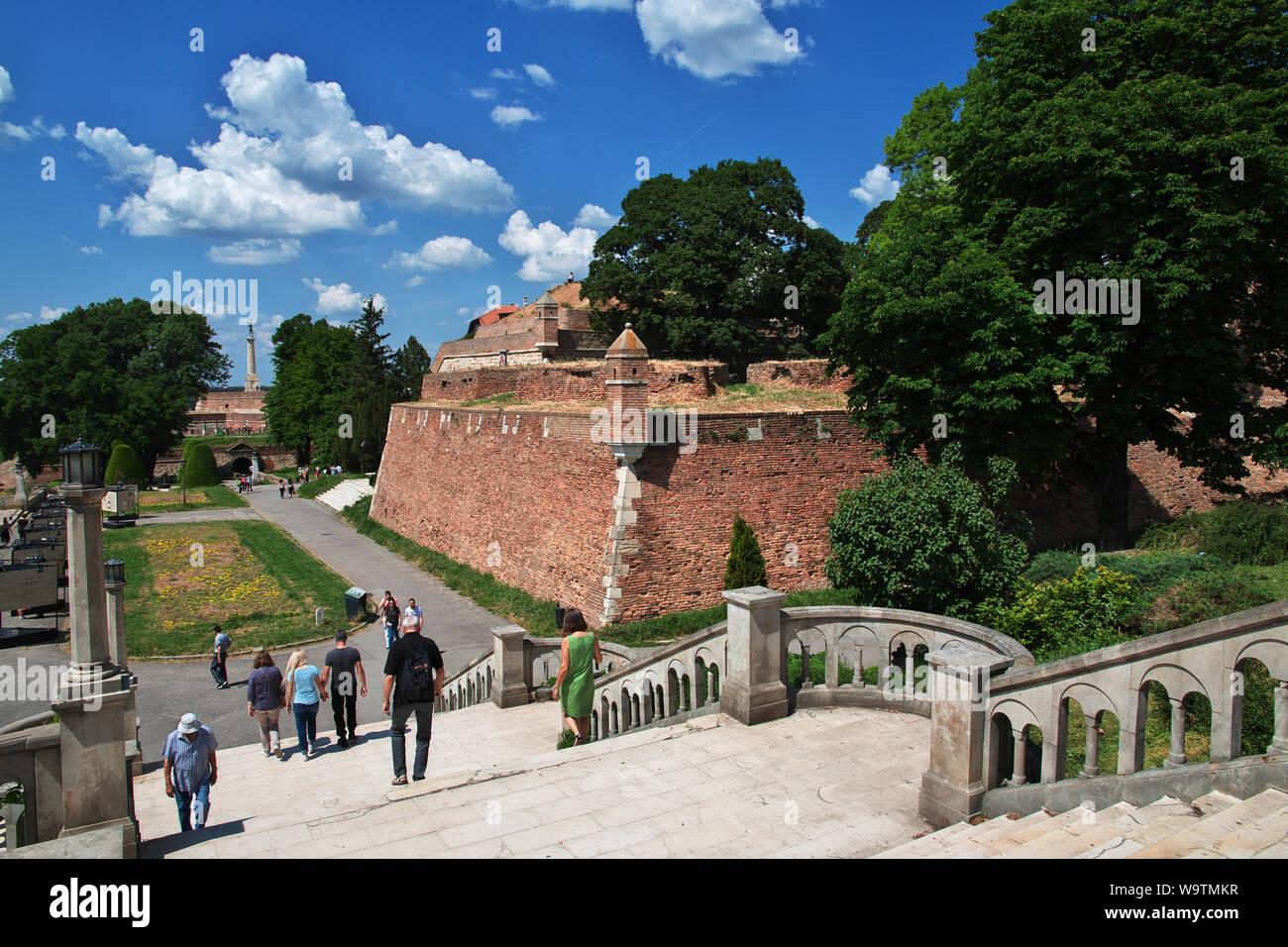 Castle in Belgrade city, Serbia Stock Photo - Alamy