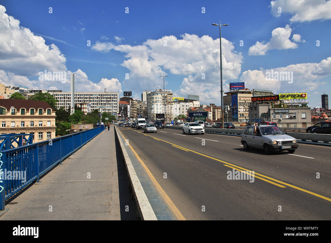 Belgrade capital of Serbia on the Danube Stock Photo - Alamy