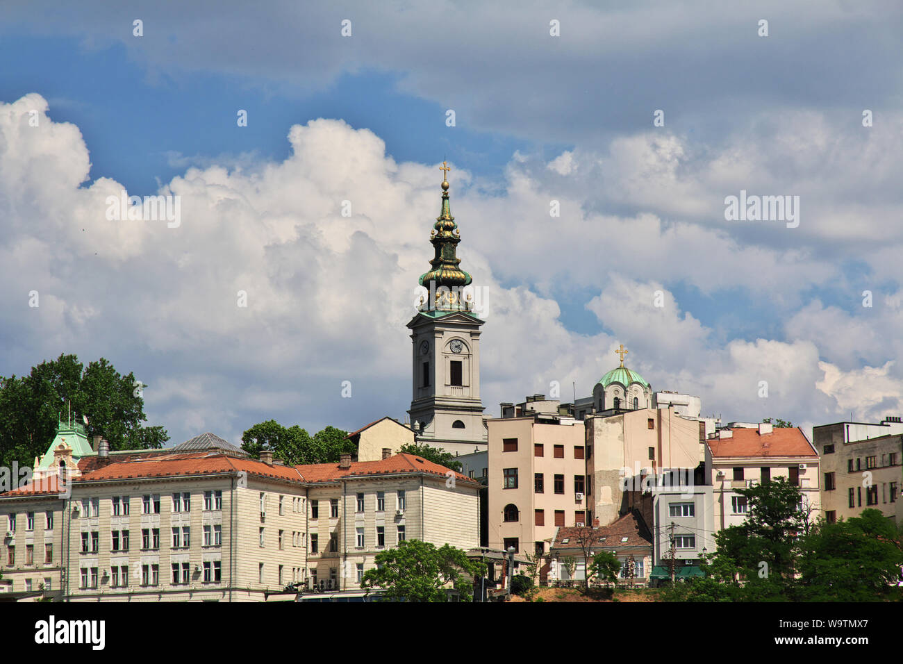Belgrade capital of Serbia on the Danube Stock Photo - Alamy