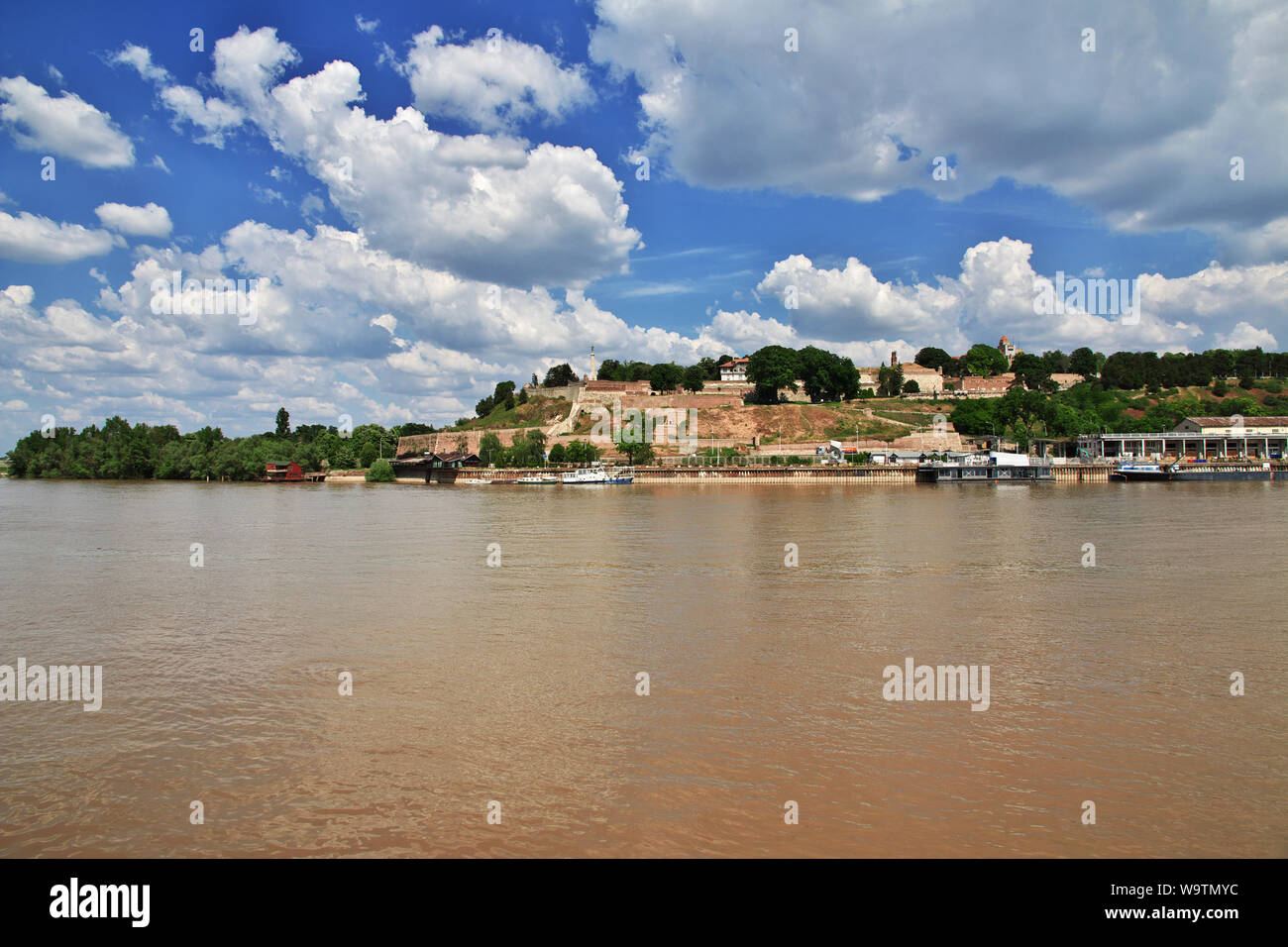 Belgrade capital of Serbia on the Danube Stock Photo - Alamy