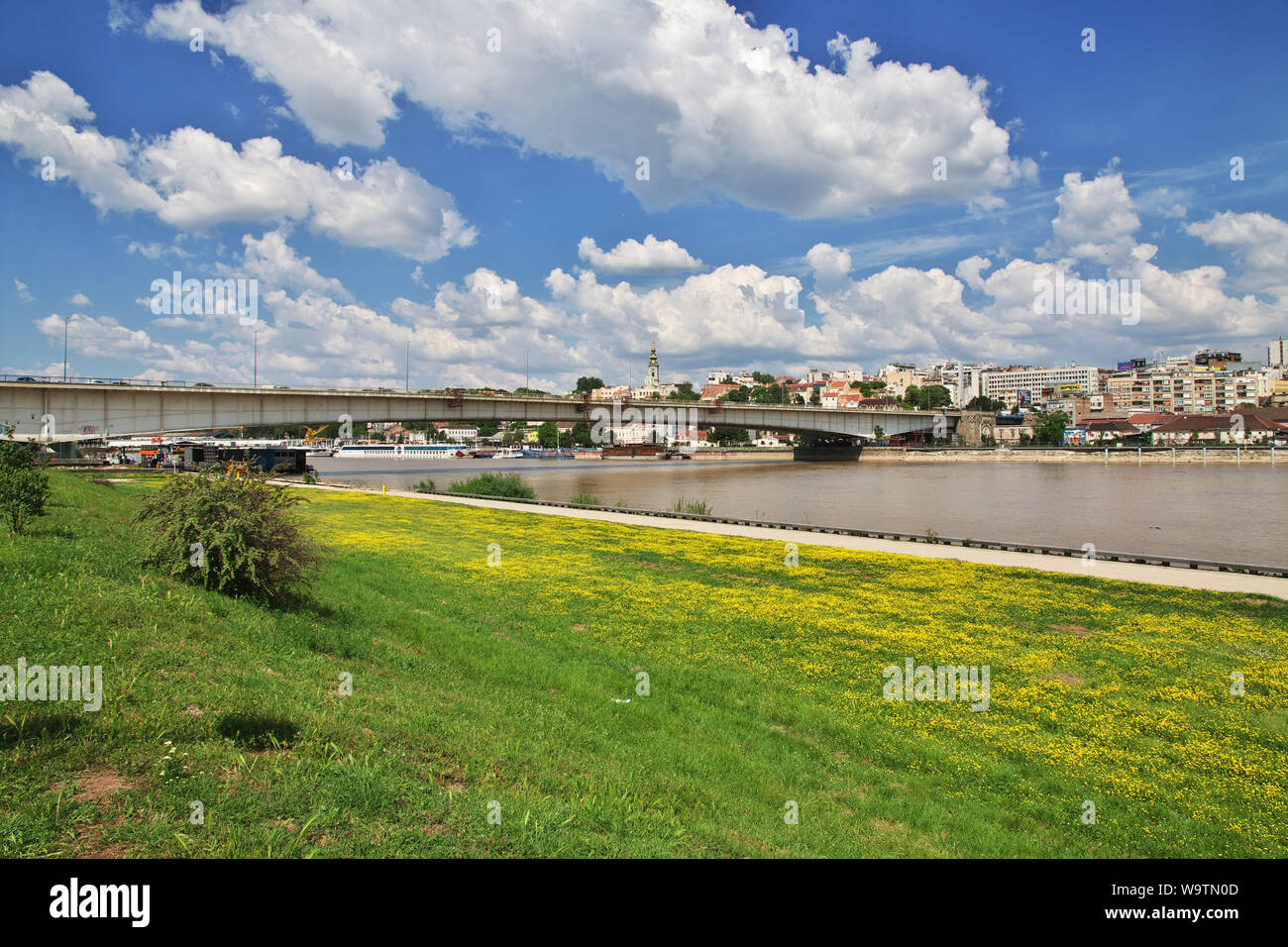 Belgrade capital of Serbia on the Danube Stock Photo - Alamy