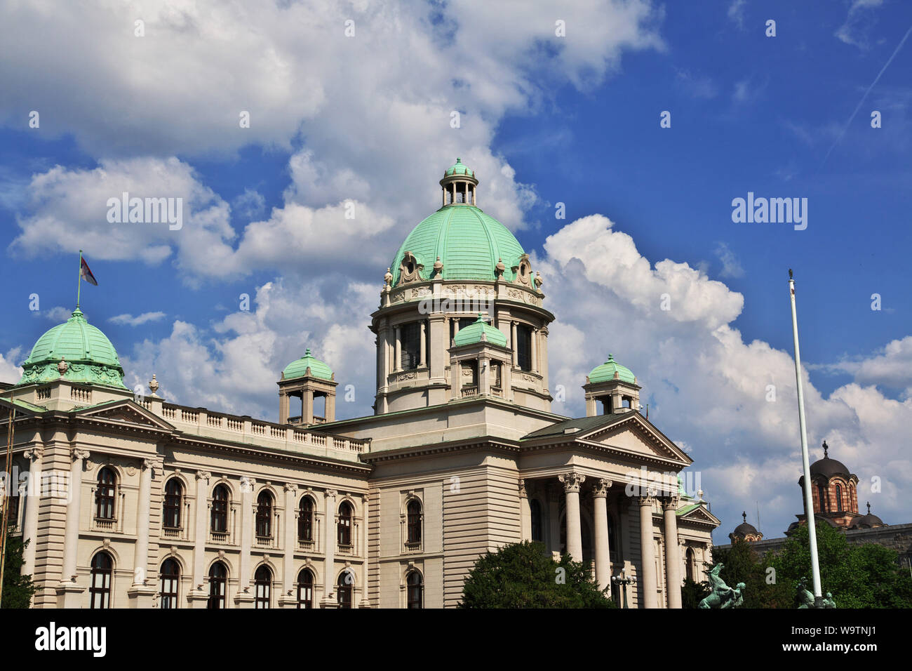 Belgrade capital of Serbia on the Danube Stock Photo - Alamy