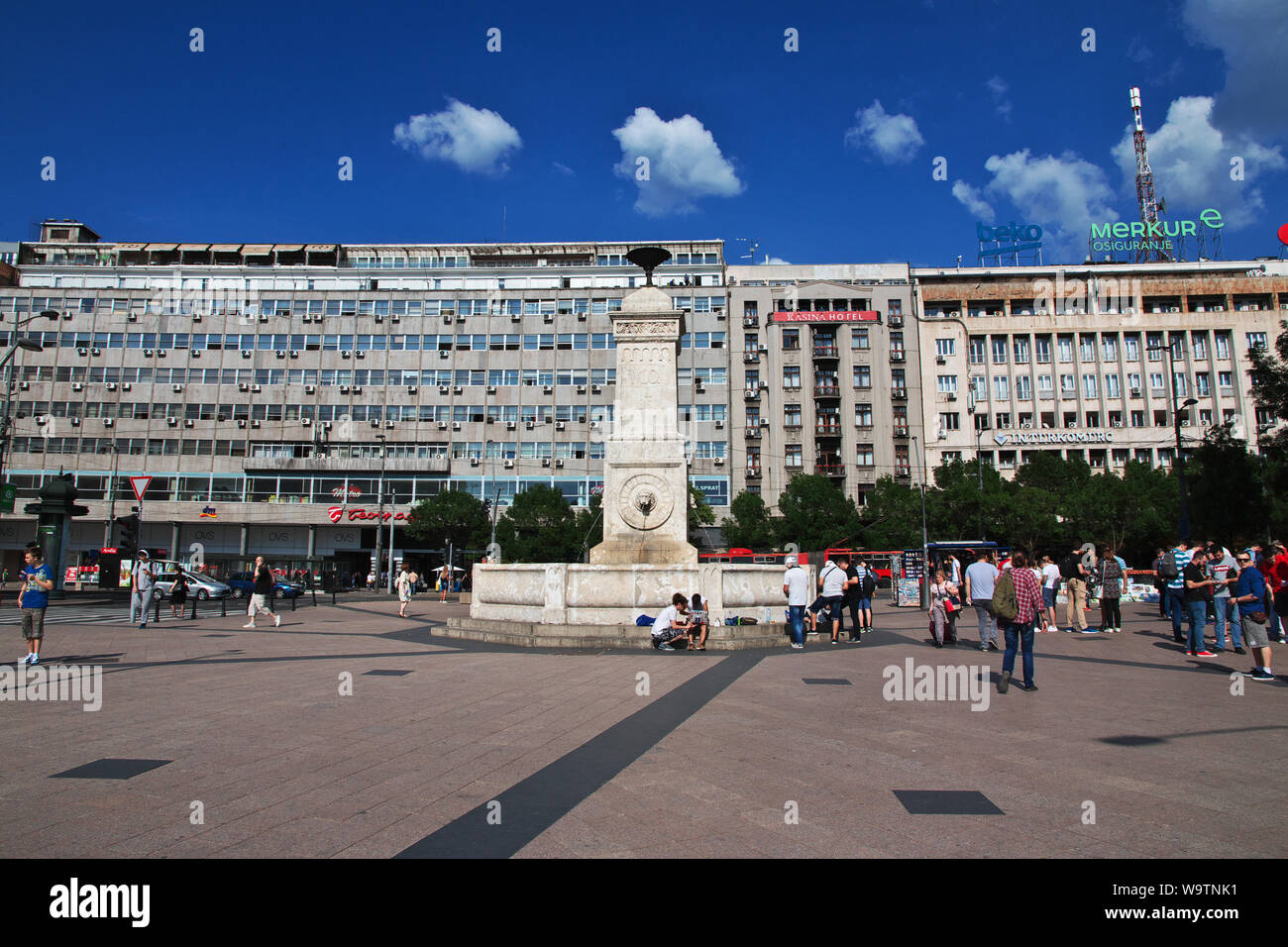 Belgrade capital of Serbia on the Danube Stock Photo - Alamy