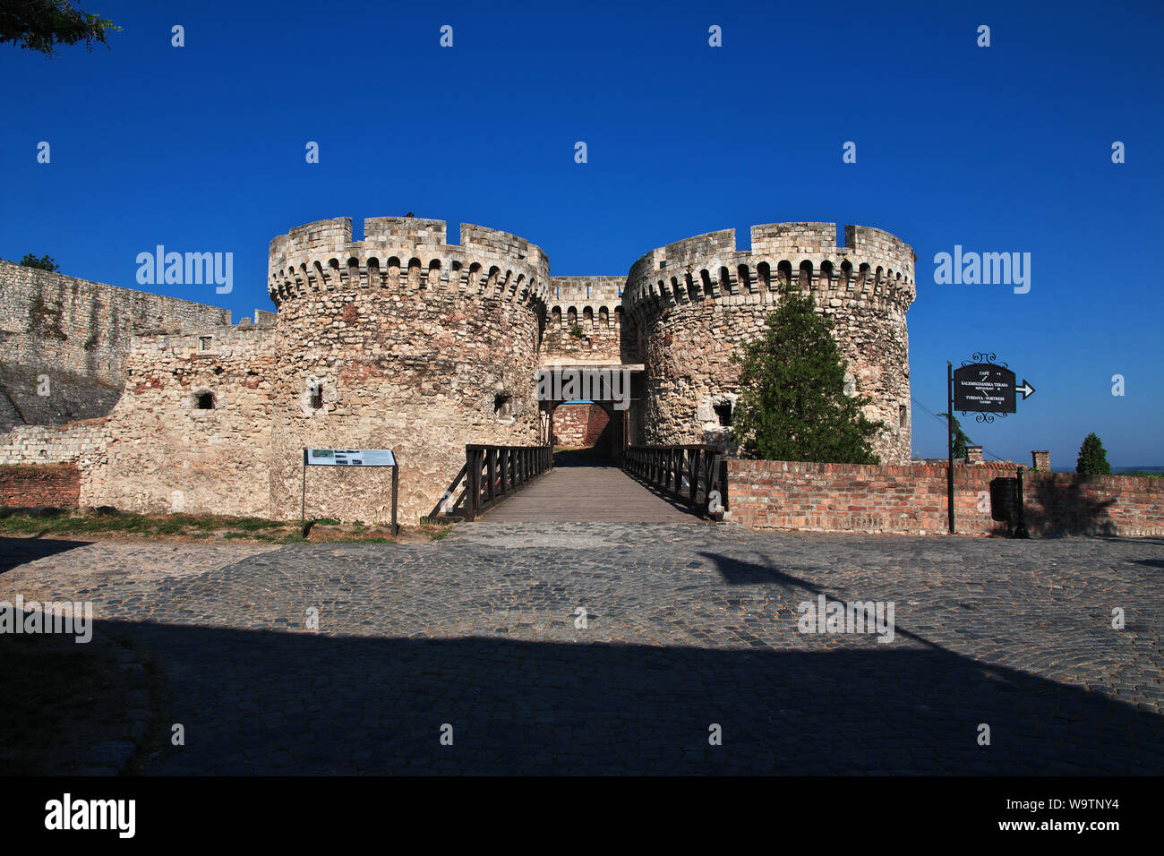 Castle in Belgrade city, Serbia Stock Photo - Alamy