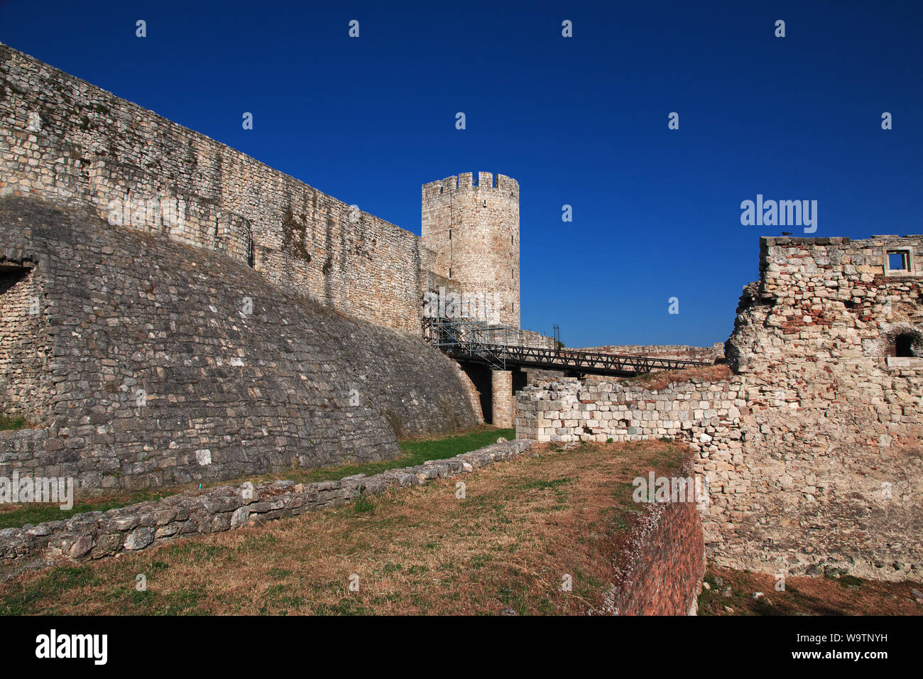 Castle in Belgrade city, Serbia Stock Photo - Alamy