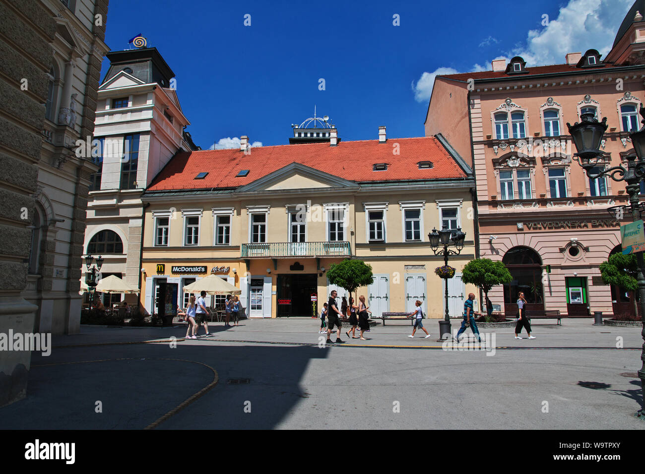 The building in Novi sad city, Serbia Stock Photo - Alamy