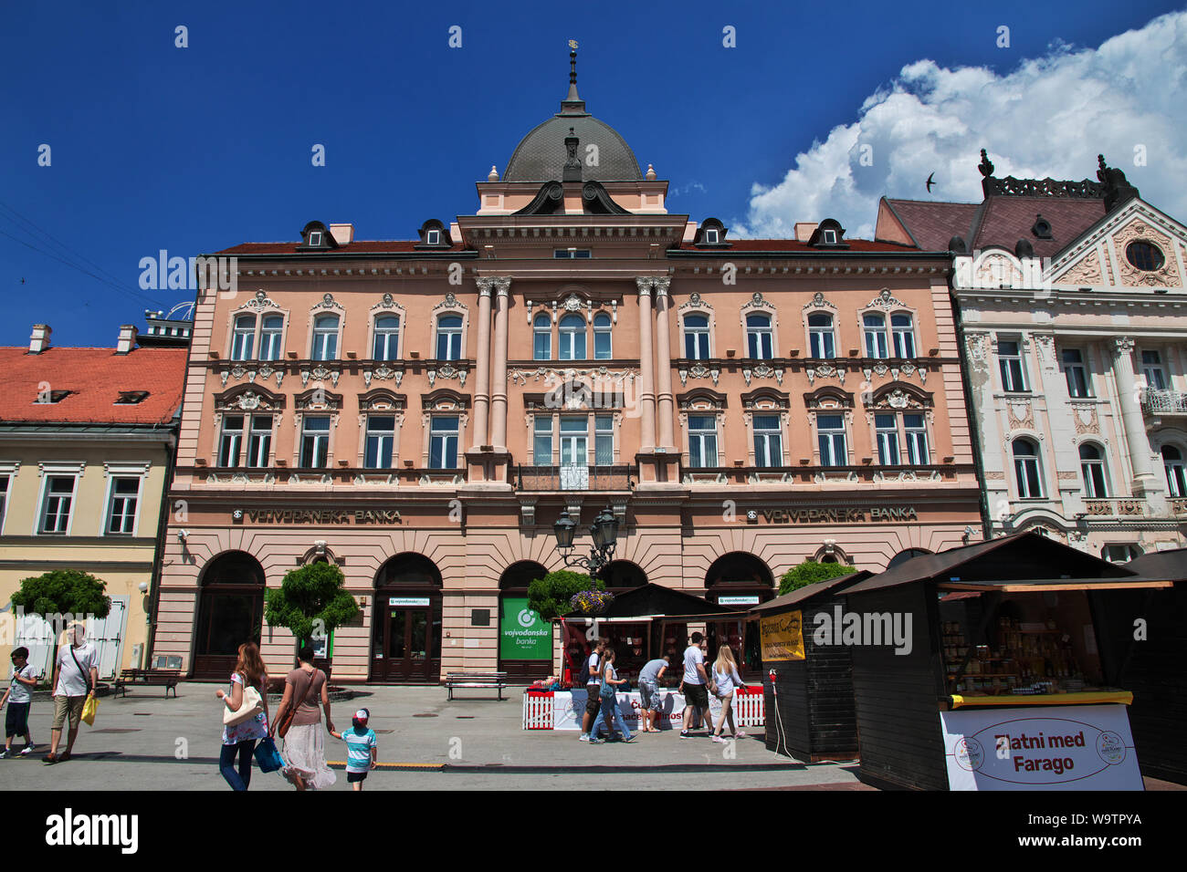 The building in Novi sad city, Serbia Stock Photo - Alamy