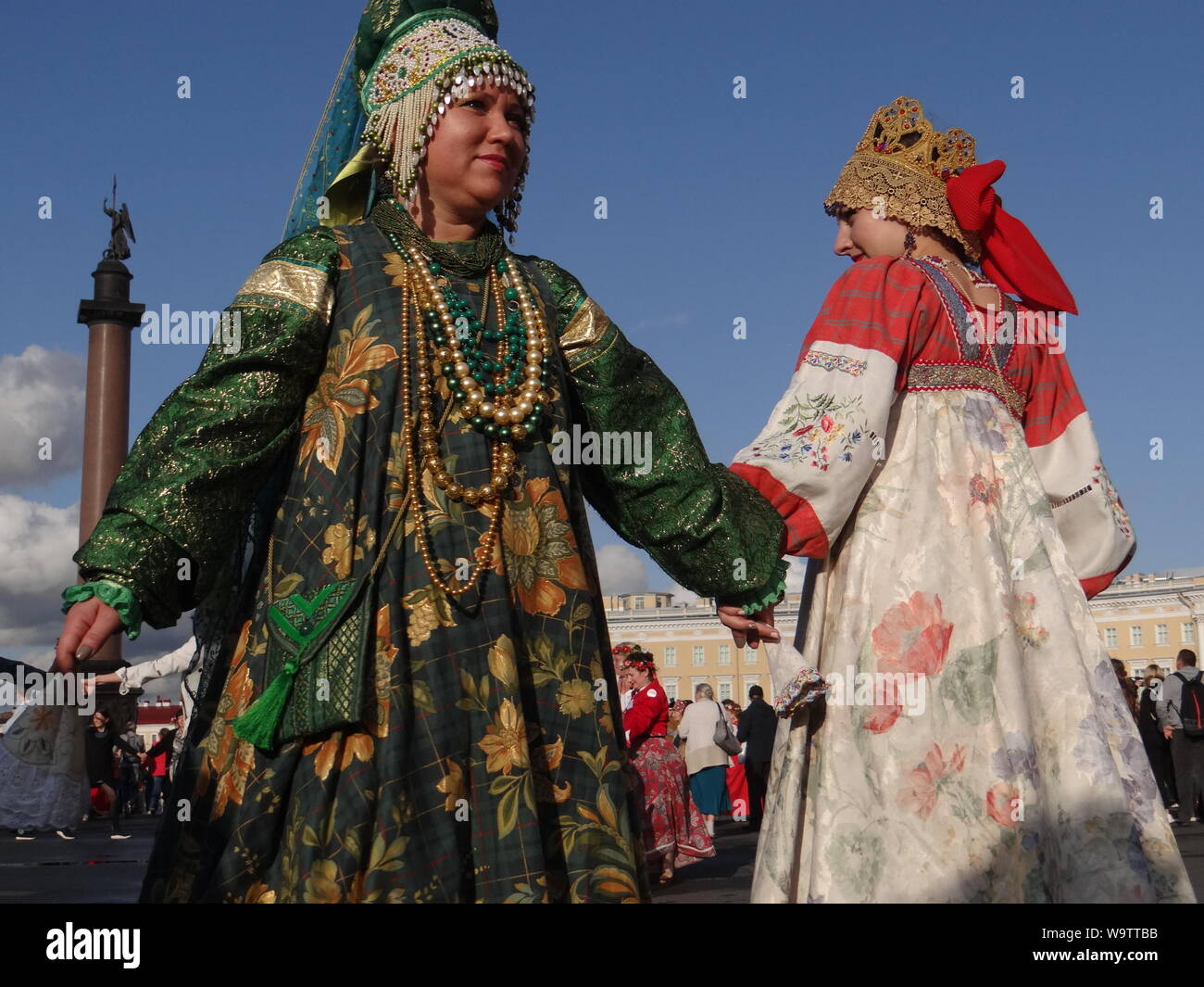 Thousands joined the annual World circle dance of friendship and peace ...