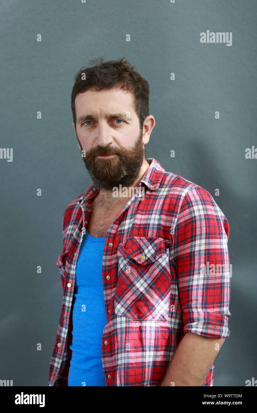 Edinburgh, UK. 15 August 2019. Mark Boyle attending a photo call at ...