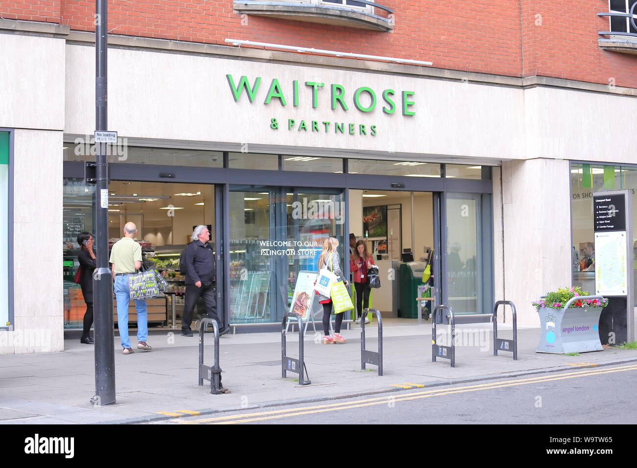 Waitrose supermarket UK Stock Photo - Alamy