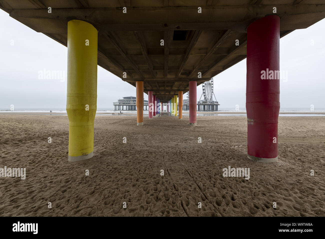 Scheveningen, The Hague, Netherlands, APRIL 04 2018 - Winter ...