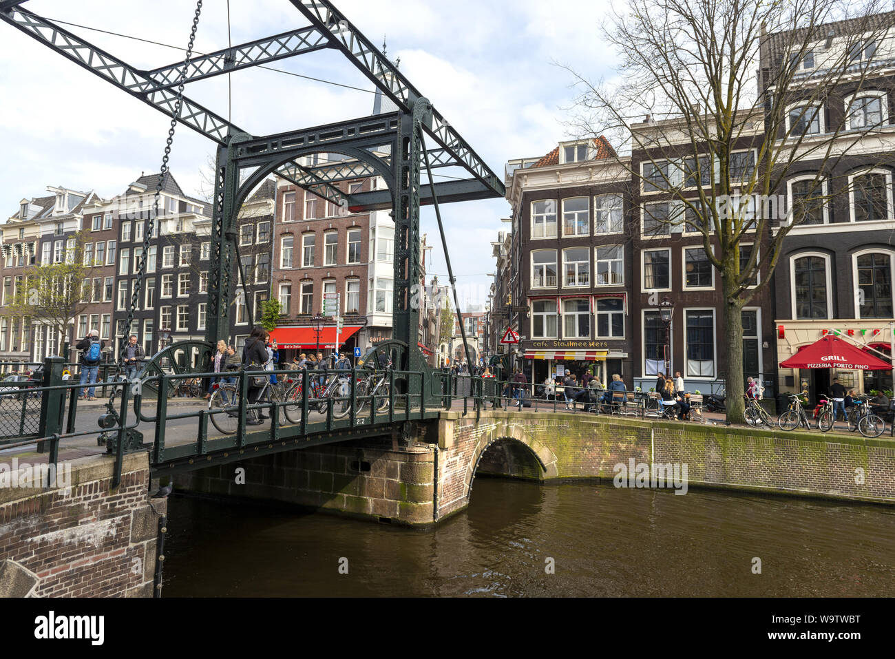 Amsterdam, Netherlands, 14/04/2018, Netherlands’ capital, known for its ...