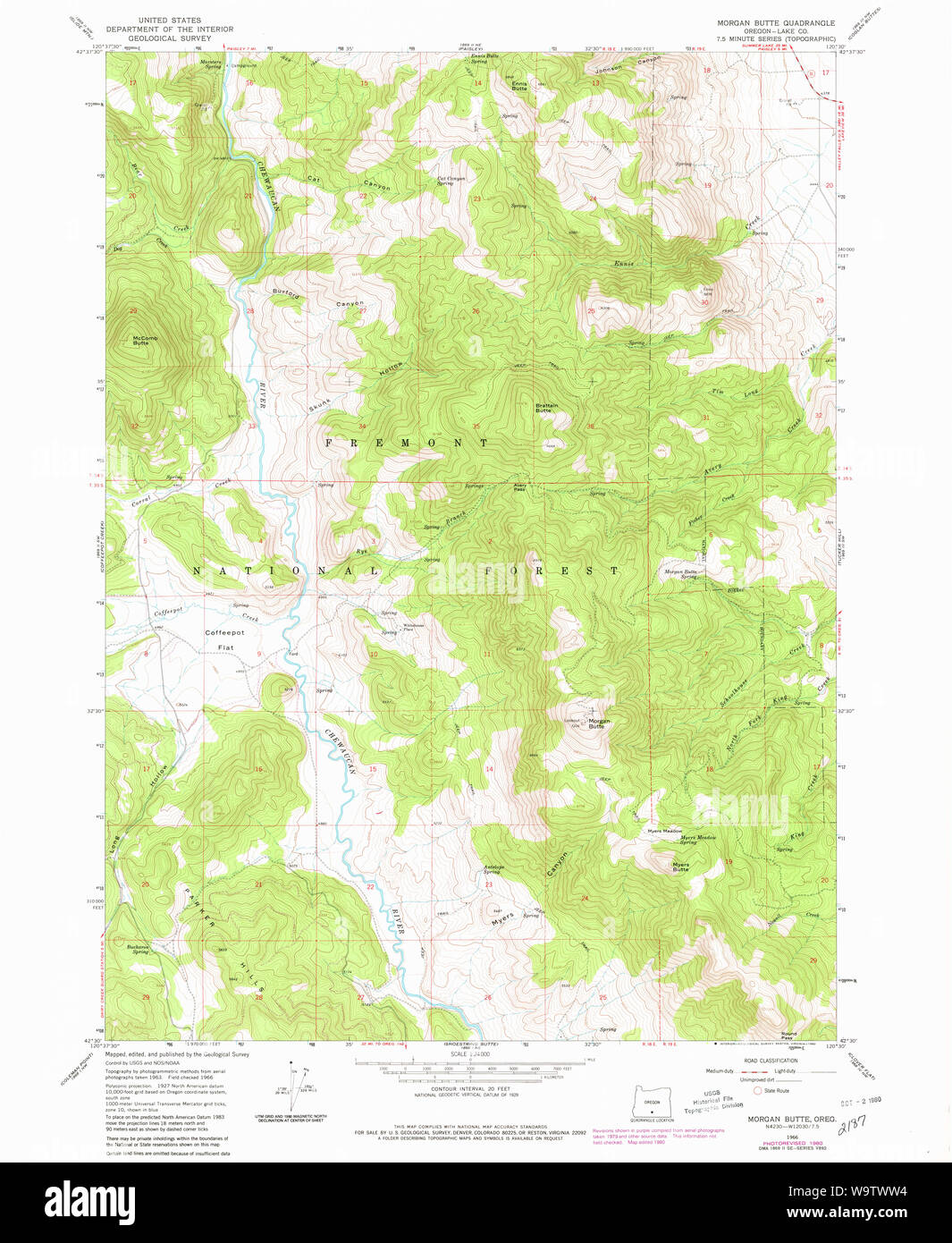 Map of morgan hi-res stock photography and images - Alamy