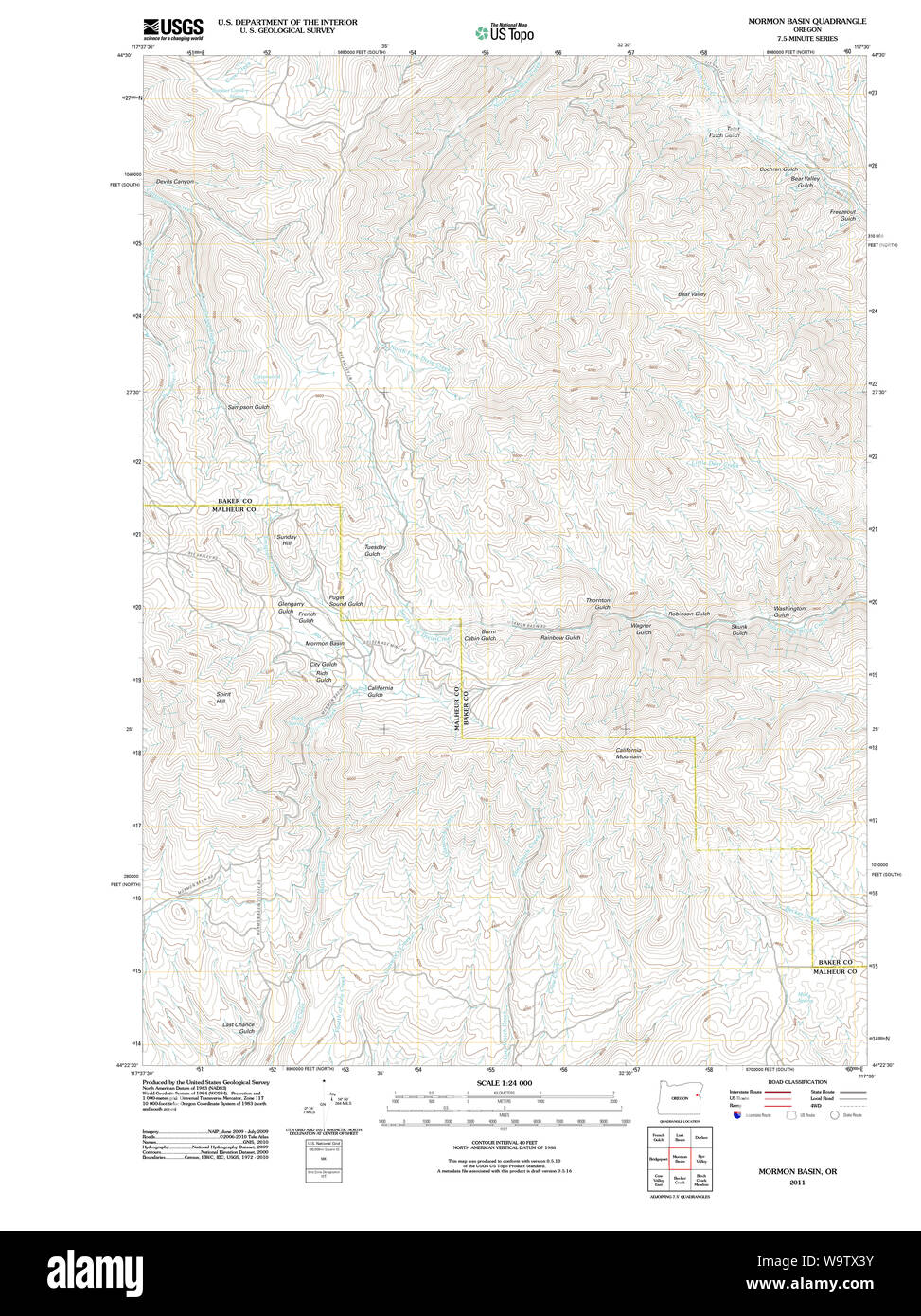 Mormon basin hi-res stock photography and images - Alamy