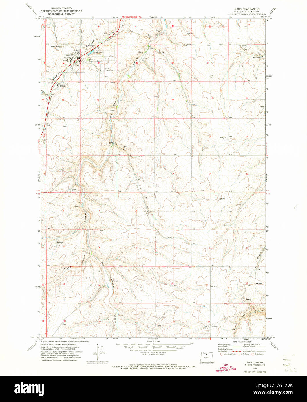 Moro oregon hi-res stock photography and images - Alamy