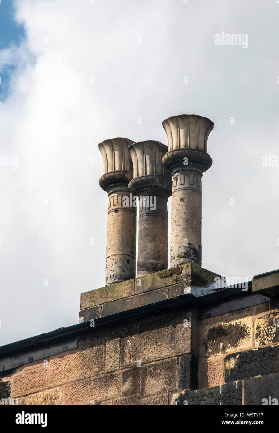 Glasgow, Scotland, UK. 13th August 2019: Moray Place in the Southside ...