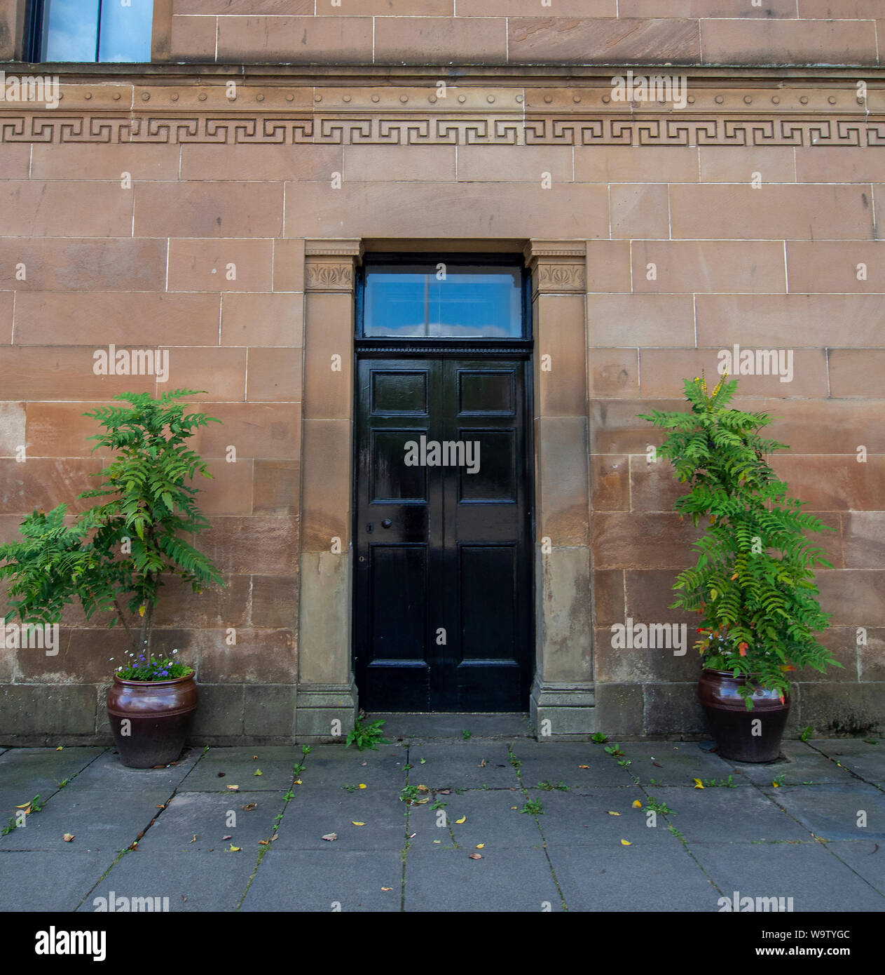 Glasgow, Scotland, UK. 15th August 2019: Moray Place in the Southside ...