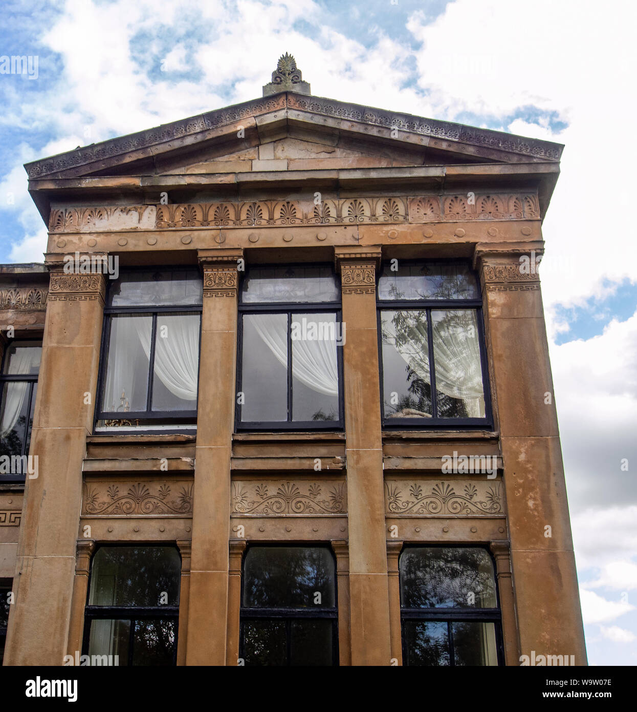 Glasgow, Scotland, UK. 15th August 2019: Moray Place in the Southside ...