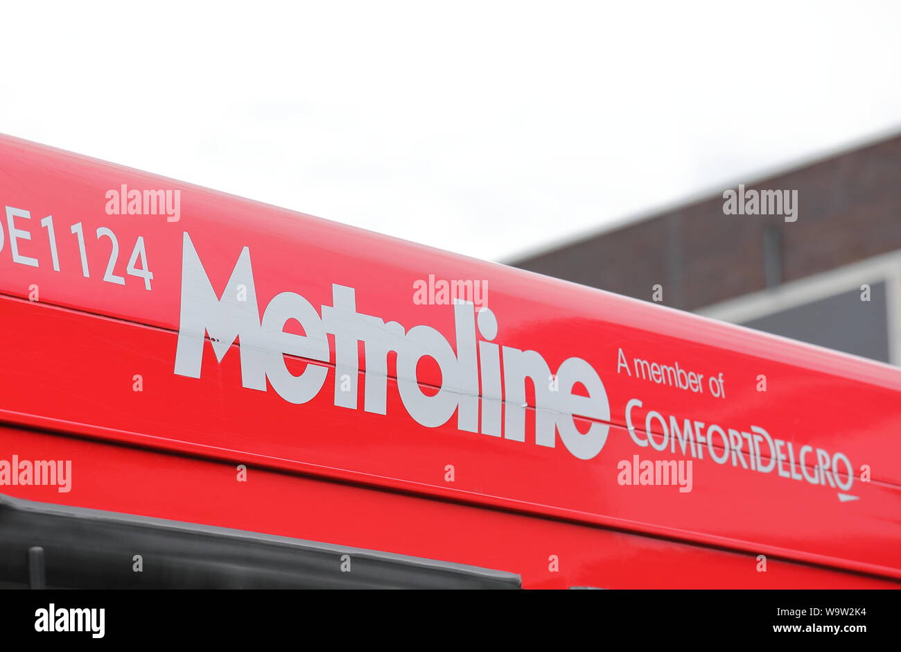 Metroline bus company London UK Stock Photo - Alamy