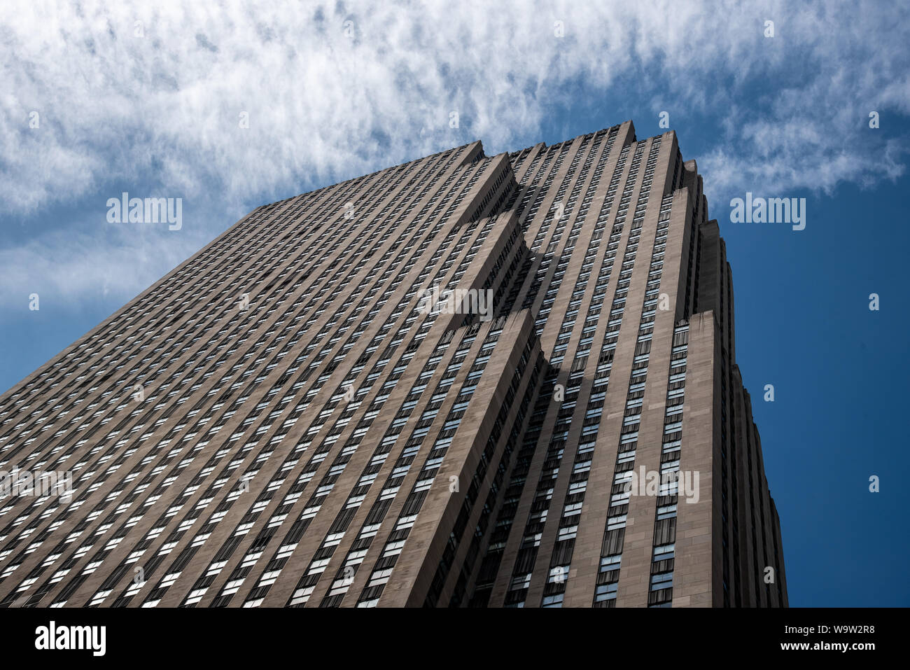 The Rockefeller Center with the Rockefeller plaza in the heart of ...