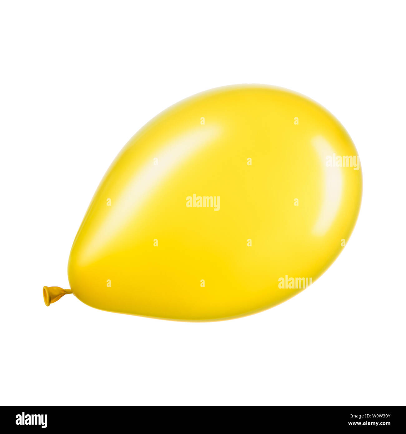 Transparent yellow gold balloon Cut Out Stock Images & Pictures - Alamy