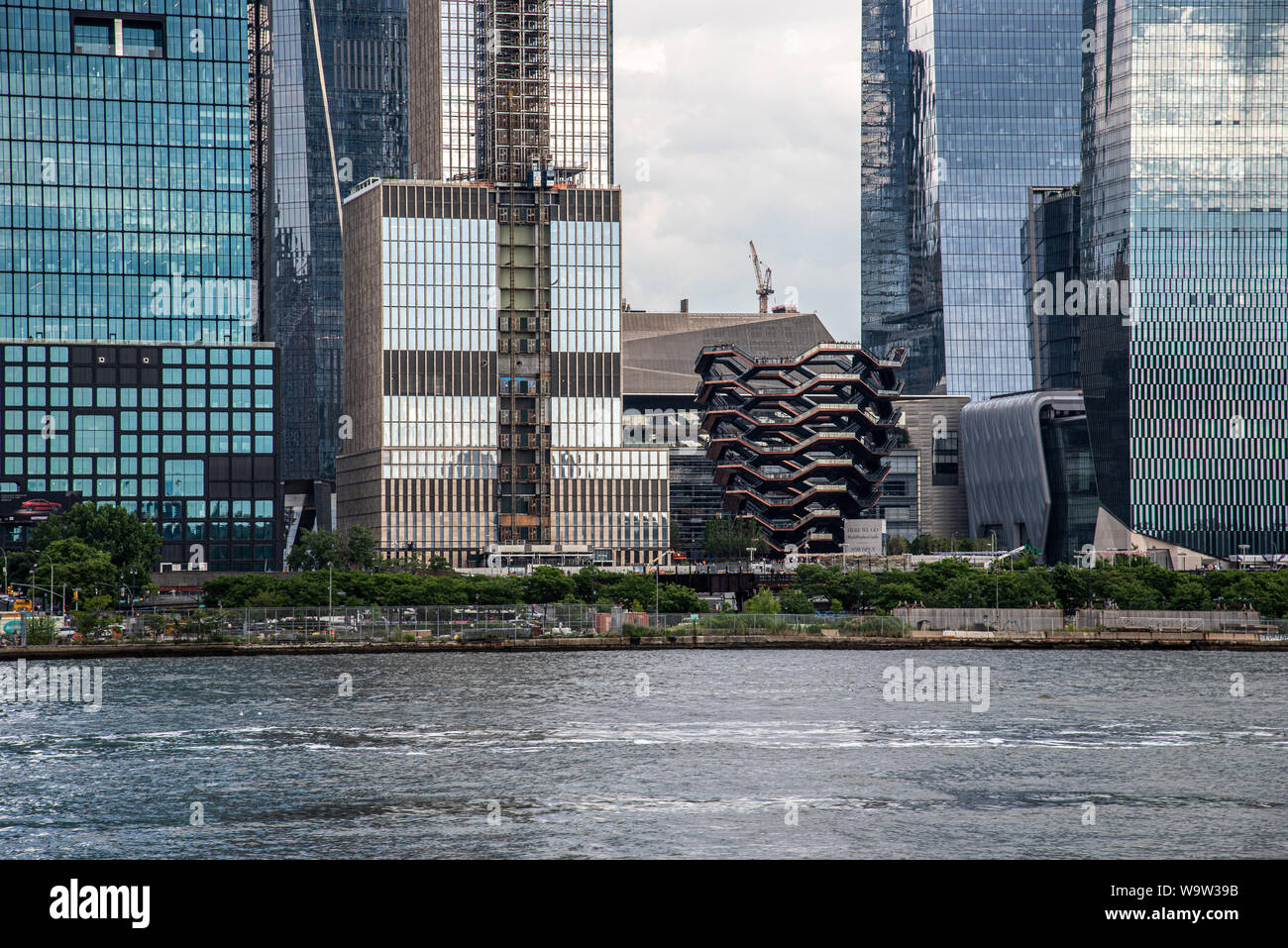 Hudson Yards, a new real estate development in the West of Manhattan ...