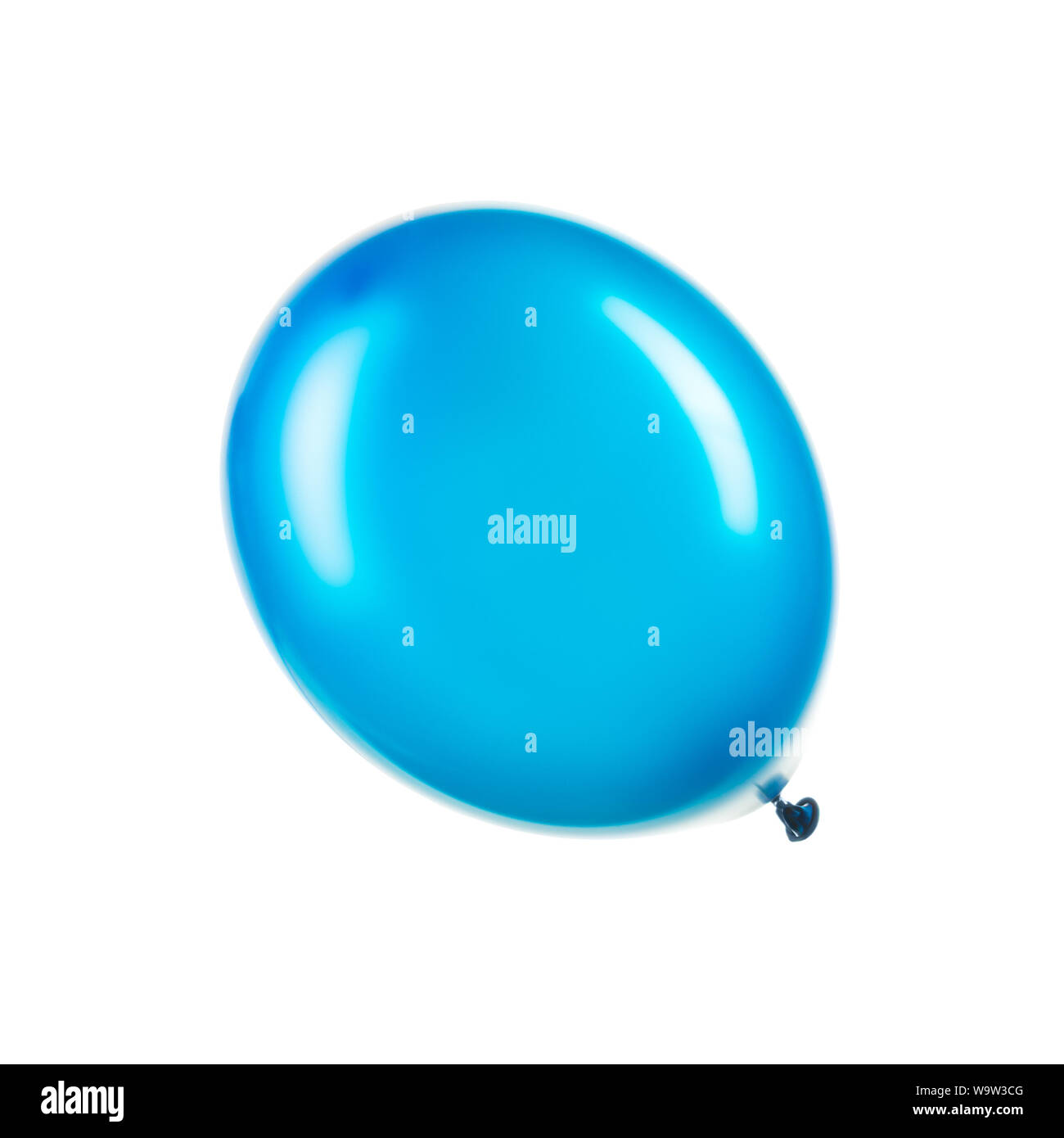 Single blue helium balloon, element of decorations Stock Photo - Alamy