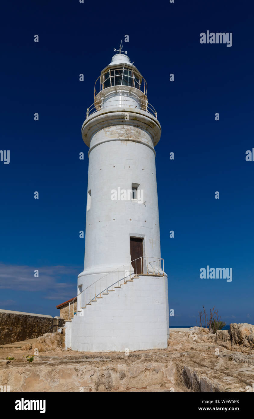 Paphos lighthouse hi-res stock photography and images - Alamy